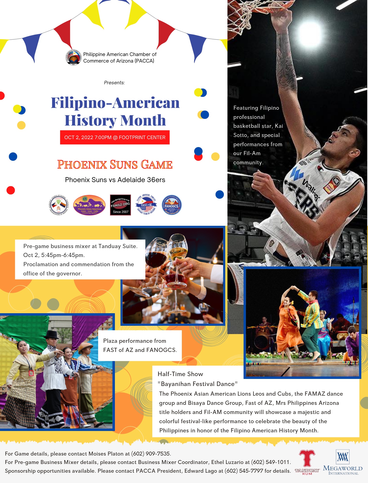 Filipino American History Month with a Phoenix Suns Game – Philippine ...